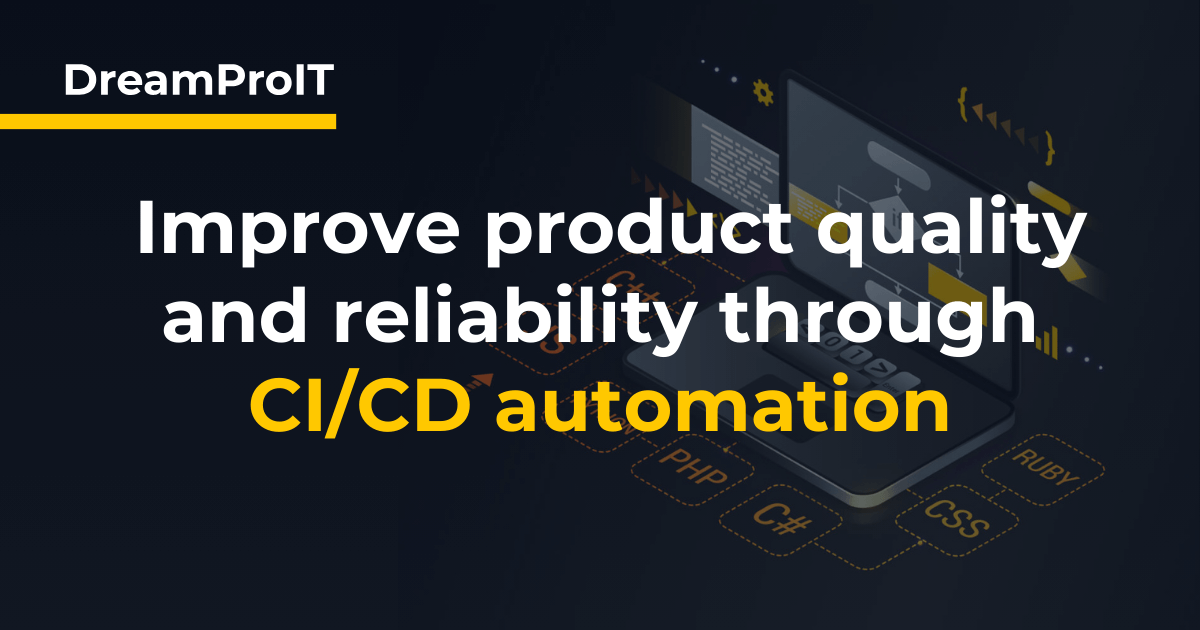 DreamProIT | CI/CD pipeline automation