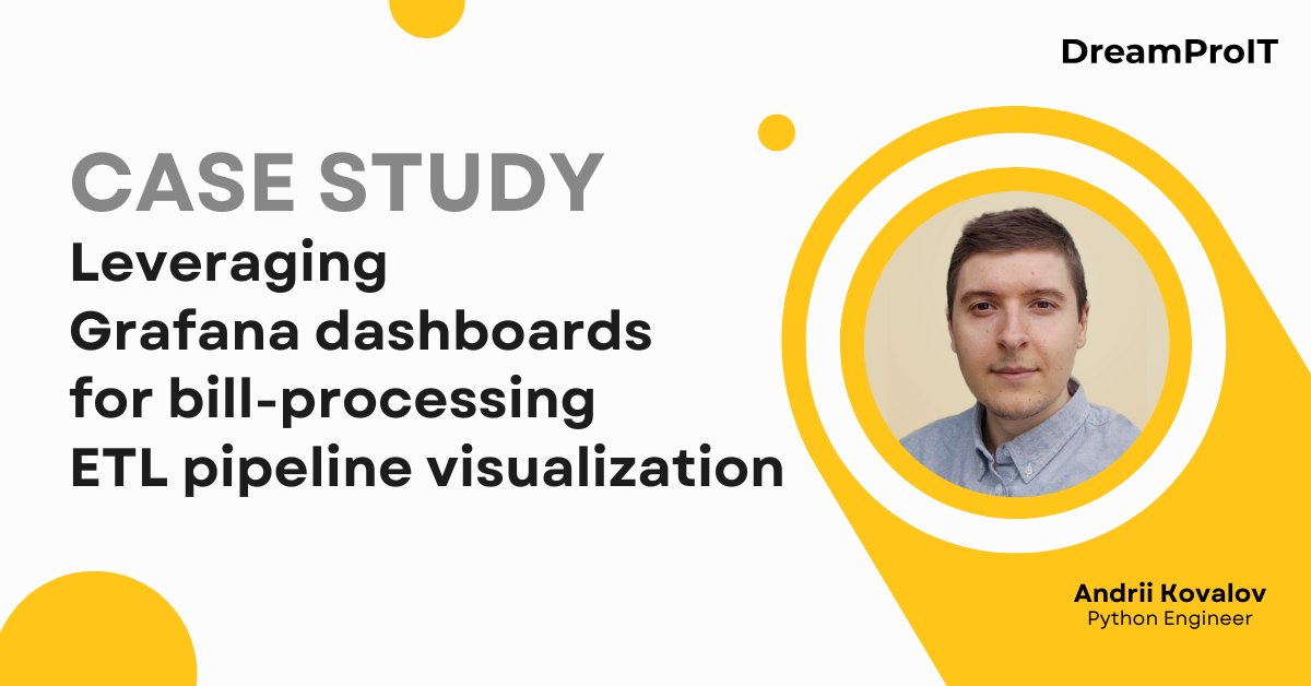 Case Study: Leveraging Grafana dashboards for bill-processing ETL ...
